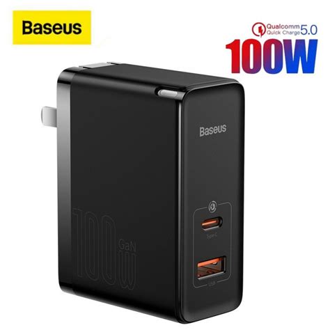 Củ Sạc Nhanh 100w Baseus Bộ Sạc Kèm Dây Typec To Type C Dài 1m Dùng