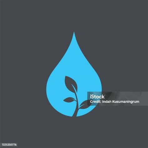 물 방울 및 잎 로고 디자인 벡터 템플릿 녹색에 대한 스톡 벡터 아트 및 기타 이미지 녹색 로고 방울 Istock