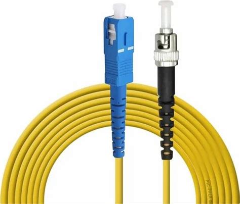 Lc Fiber Patch Cord St Fc Se Lszh Yellow At ₹ 4500 Piece In Chennai Id 2853281558030