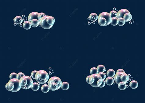 비눗방울 색깔 구배 비누 방울 Png 일러스트 및 Psd 이미지 무료 다운로드 Pngtree