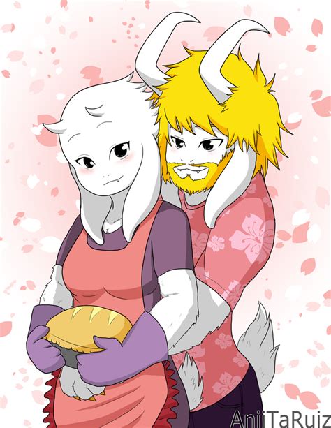 Toriel X Asgore By Aniitaruiz On Deviantart
