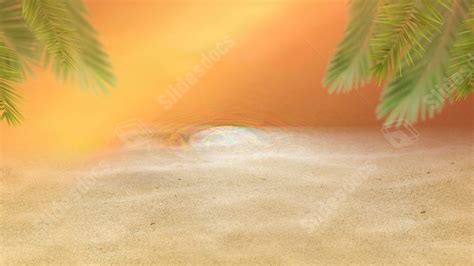 Sunlight Beach Summer Green Nature Beautiful Powerpoint Background For