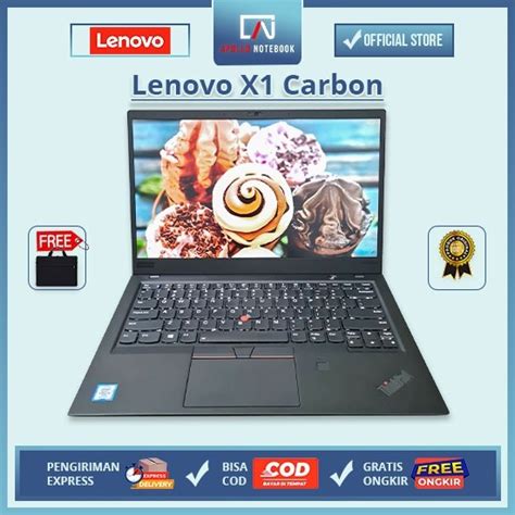 Jual X Carbon Laptop Lenovo Thinkpad X Carbon Core I Core I Gen GB TB SSD HDMI
