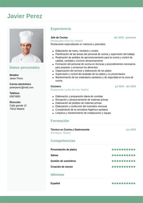 Ejemplos de currículum Inspiración para tu CV CVwizard