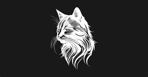Hairy Cute Cat Cat T Shirt Teepublic