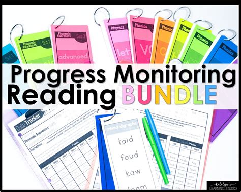 Reading Progress Monitoring Data Tracker Reading Intervention Data