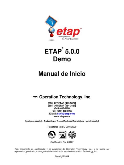 Manual Etap Power Station 5 Pdf Macro Informática Sistema De Información Geográfica