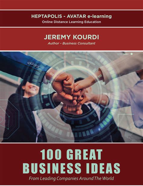 100 Great Business Ideas Part 1 AVATAR E LEARNING