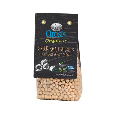 Organic Small Chickpeas Kolonaki Fine Foods