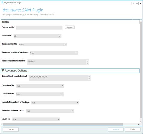 Dot Raw To Saint Translation V0 1 0 Plugins Saint User Forum