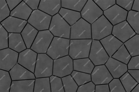 Premium Photo Abstract Background Of Voronoi Texture 3d Rendering