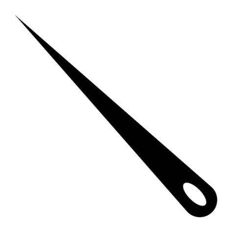 Premium Vector Needle Line Illustration