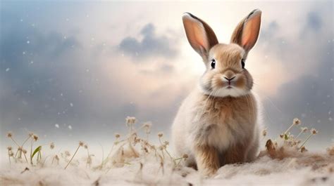 Premium Photo Cute Easter Bunny Rabbit