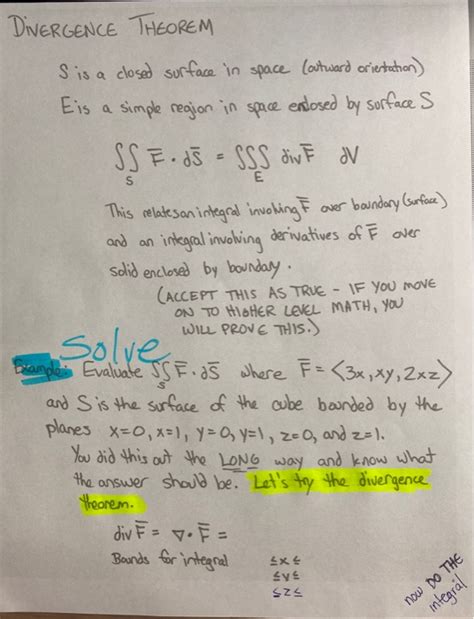 Solved Divergence Theorem Sis A Closed Surface In Space
