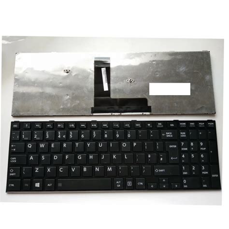 For TOSHIBA C50 B C50D B C55 B C55D B C50A B UK Replace Laptop Keyboard