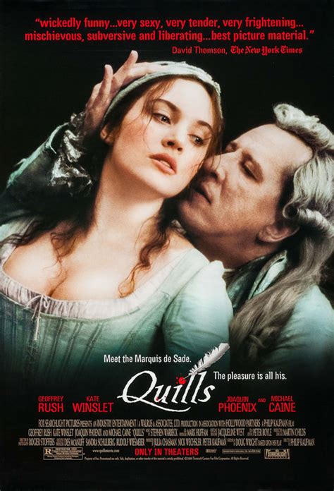 Quills Movie Poster Imp Awards