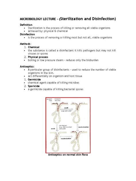 Microbial Lecture 6 Download Free Pdf Sterilization Microbiology