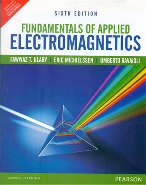 Buy Fundamentals Of Applied Electromagnetics 6ed Book Online At Low Prices In India