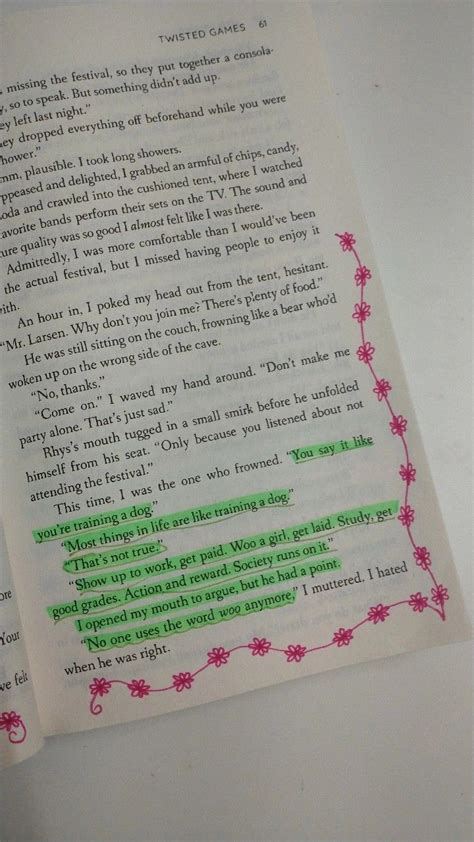 Twisted Games Annotations By Tanviisbooked