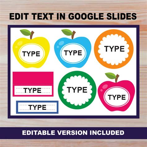 Classroom Name Tags For Bulletin Board Door Display And Etsy