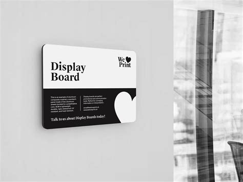 Printed Display Boards Cost Effective Large Format Printed Panels
