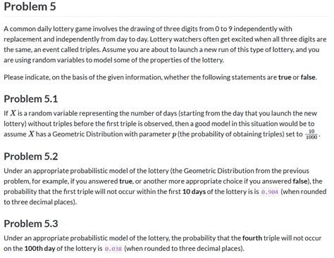 Solved In General When We Are Modeling The Probabilistic
