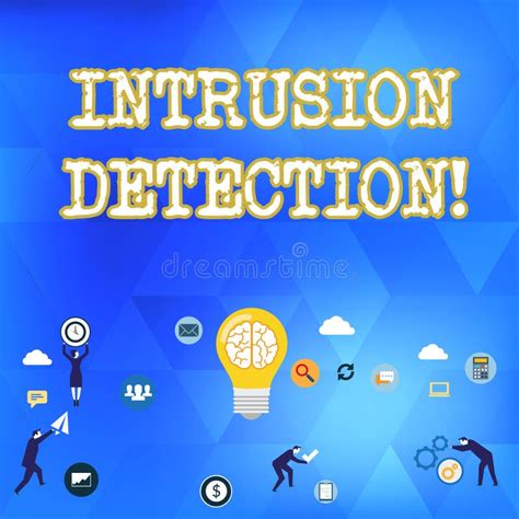 Intrusion Detection System Concept Icon Stock Vector Illustration Of