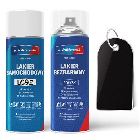 lakier samochodowy VW LC9Z 400ml + lakier bezbarwny | sklep internetowy ...