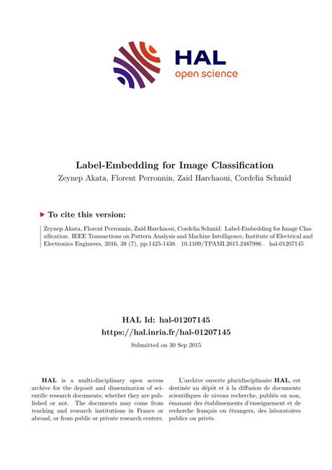 pdf label embedding for image classification dokumen tips