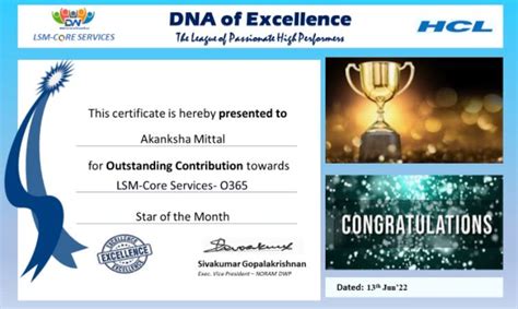 Akanksha Mittal On Linkedin Appreciation Hardwork Success