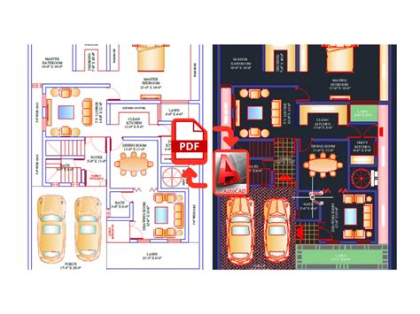 Converted Pdfs Images And Sketches Into Autocad Upwork