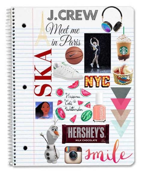 Notebook Tag Notebook Tags Polyvore