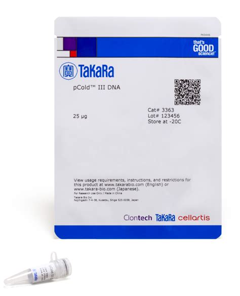 Tk3363 Pcold Iii Dna 25 Ug At Mediray