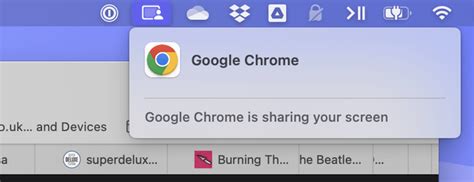 Thats Creepy Chrome Is Sharing Your Screen Although Im Just Looking