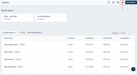 how to schedule data export in analytics via api freshsales