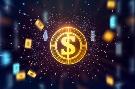Premium Photo A Glowing Symbol Of Digital Dollar Currency Is Set Premium Photo A Glowing Symbol Of Digital Dollar Currency Is Set