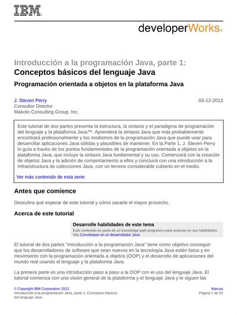 Pdf Conceptos Básicos Del Lenguaje Java Introducción A La Cubacode