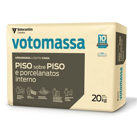 Piso Sobre Piso 20kg Cinza Interna Acabamento De Qualidade Votoran Joli