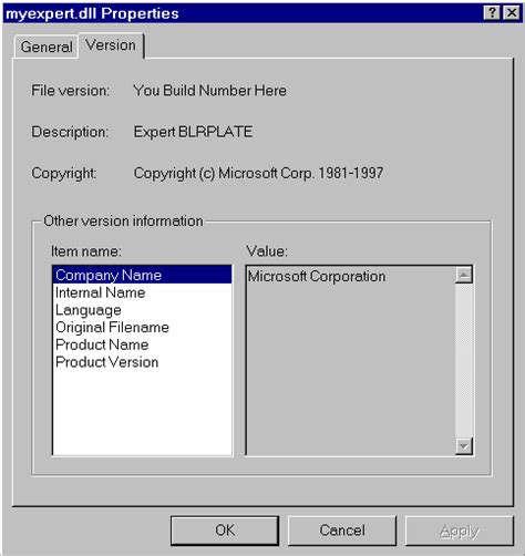 Viewing Expert DLL Properties Win Apps Microsoft Learn