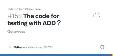 The Code For Testing With ADD Issue 158 NVlabs Deep Object Pose