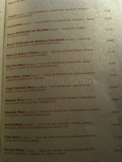 99 Sushi Bar Dime Un Restaurante