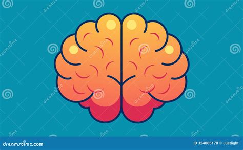 Closeup Of A Healthy Prefrontal Cortex Responsible For Personality