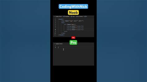 How Beginners Code Vs How Pros Code 👶 ️👨‍💻 Coding Html5 Css3 Csstricks Webdesigning Shorts