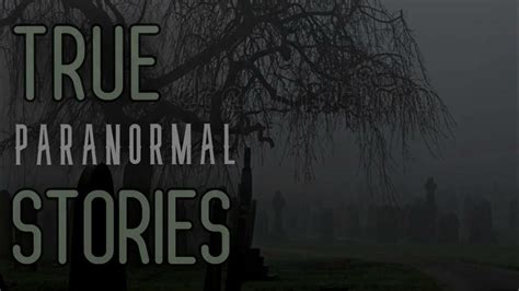 3 True Paranormal Stories Rain Sounds True Scary Stories Youtube