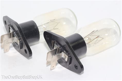 Mikrowelle Backofen Lampe Panasonic Universal Zwei Packung X 2 25W 240V ...