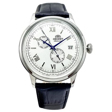 Orient Bambino Version 8 Classic Leather Strap White Dial Automatic Ra