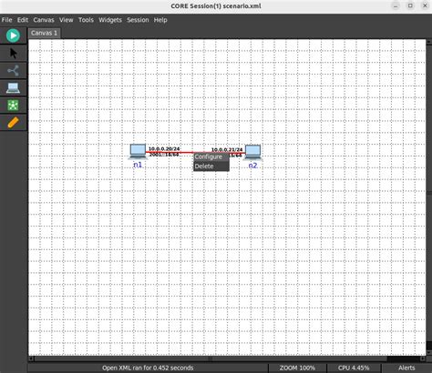 Tutorial Wired Network CORE Documentation