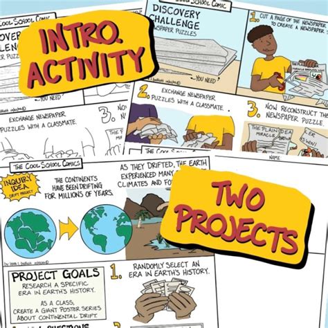 Continental Drift Lesson Plan Cool School Comics