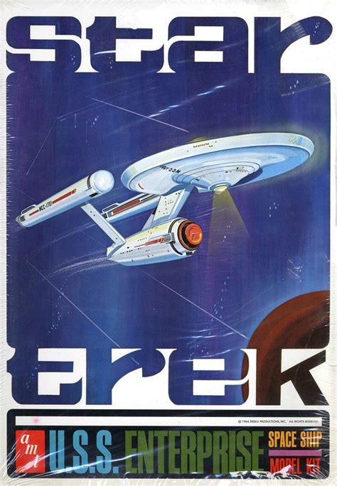 Raiders Of The Lost Tumblr — 1966 Amt Uss Enterprise Model Kit