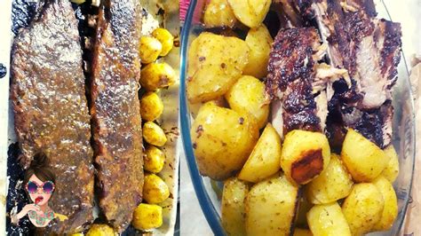 Como Fazer Costela Assada Batatas BlogdaFA YouTube